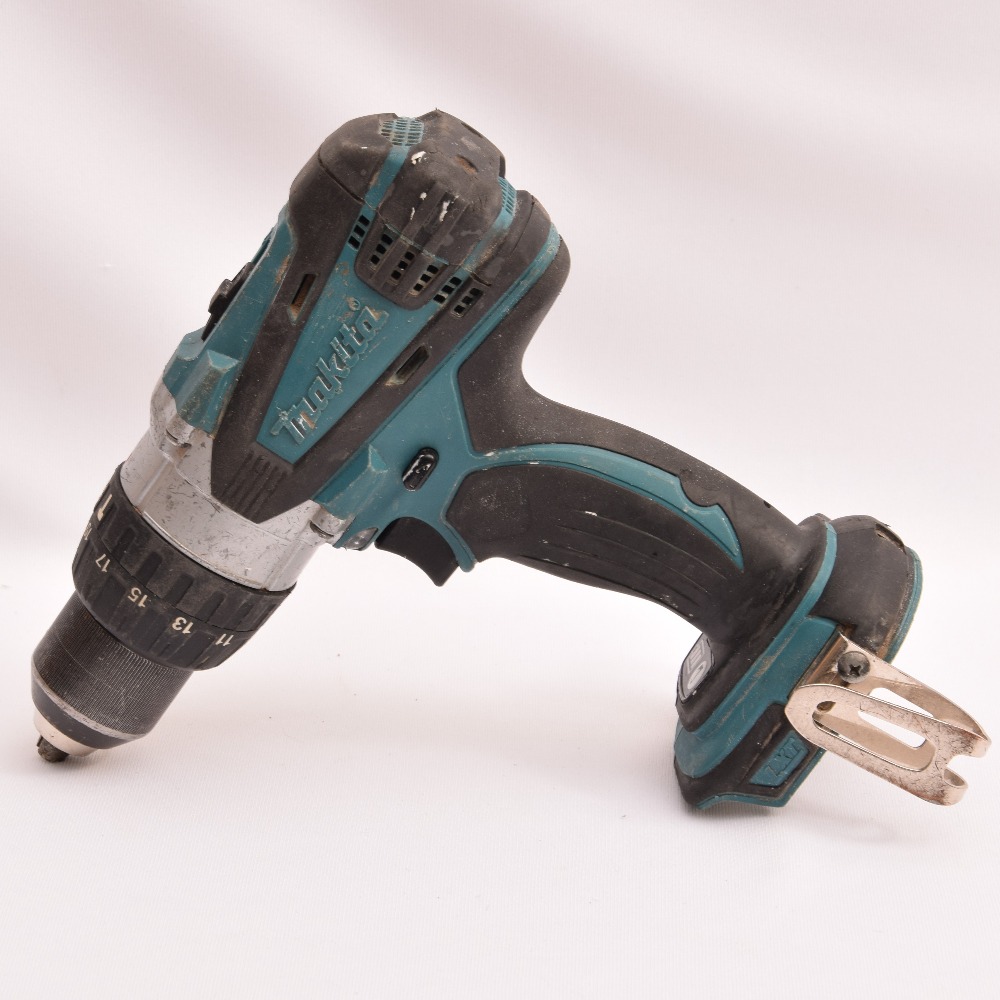 Pre-owned Makita DHP458 18V LXT Combi Hammer Drill & Driver (Body Only ...